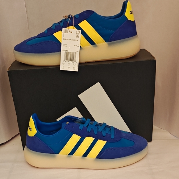adidas | Shoes | Adidas Barreda Decode Bright Royal Yellow | Poshmark